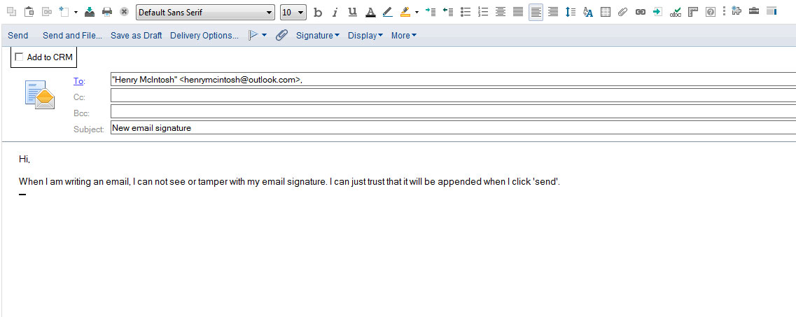 email signature software
