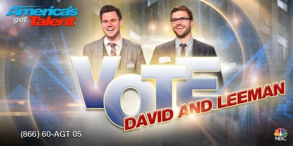 David and Leeman Were "Camera-Ready" With Their AGT Selfie ...