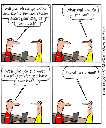 Bribe Me With Amazing Service - Business 2 Community