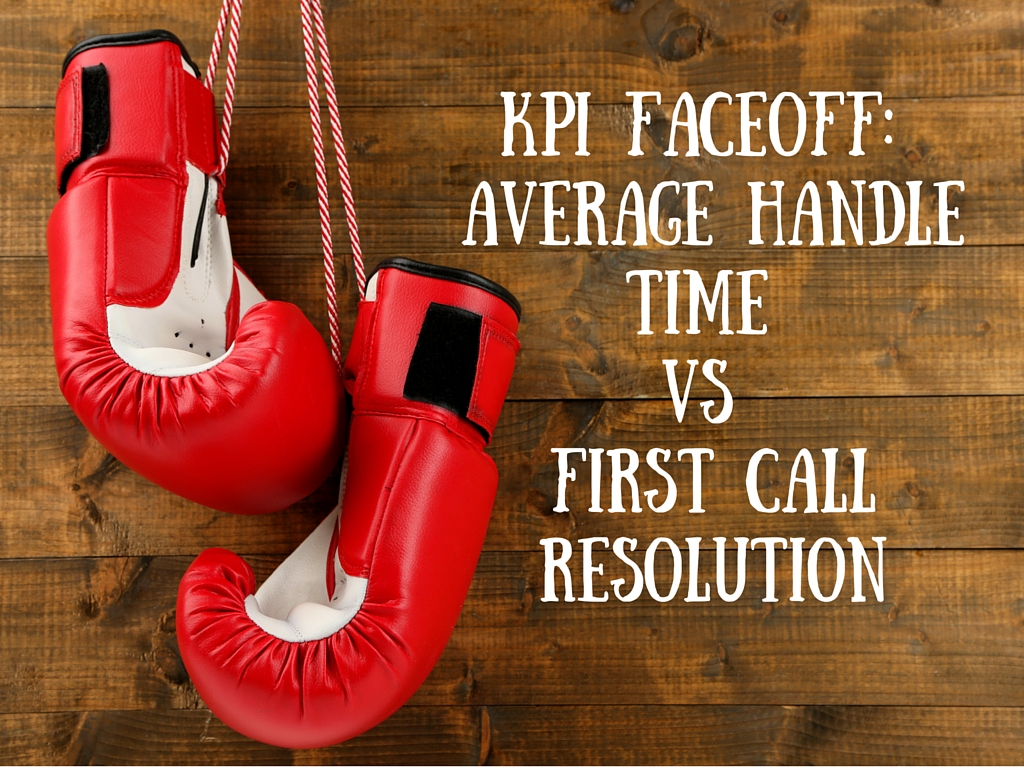 KPI Faceoff: Average Handle Time vs First Call Resolution ...