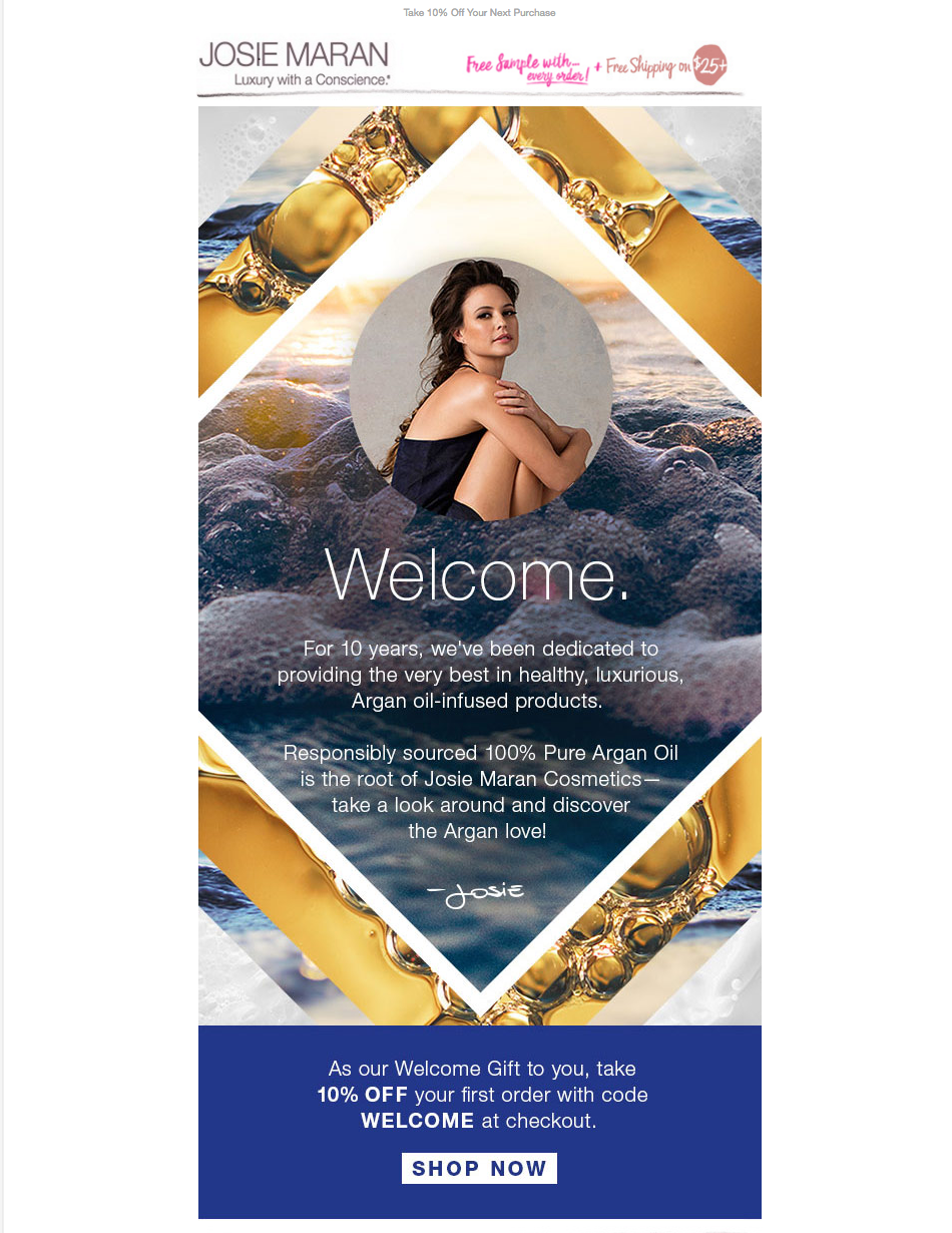 11 Welcome Email Template Examples That Grow Sales From Day 1 ...