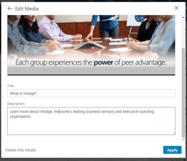 Adding Media to Your LinkedIn Profile - Business2Community