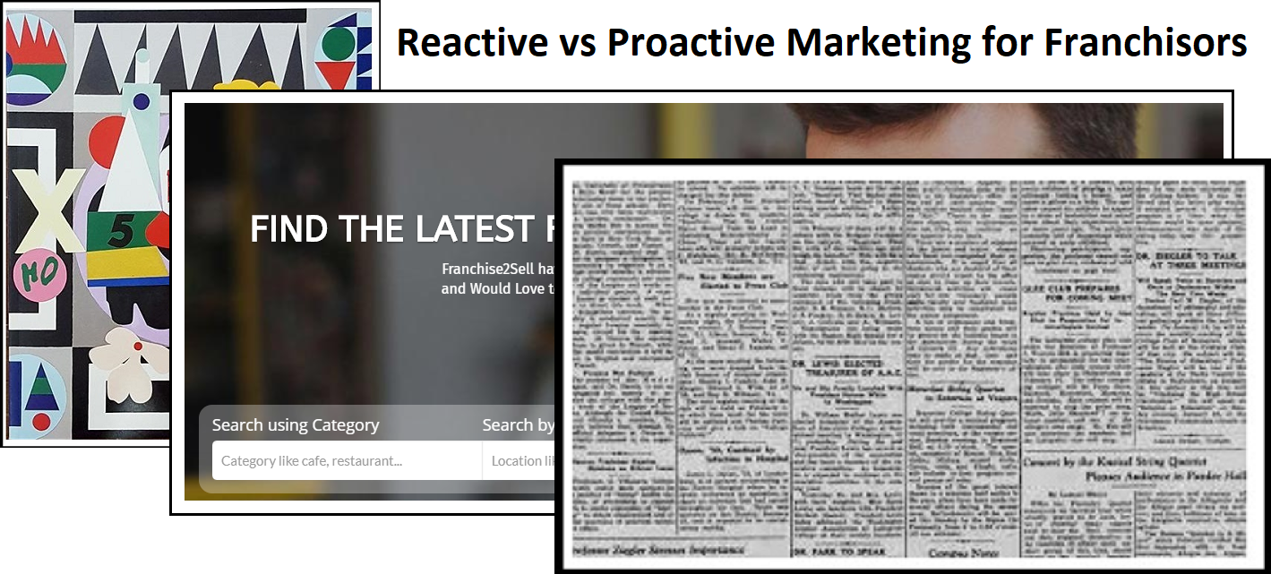 Proactive Vs Reactive Marketing for Selling a Franchise ...