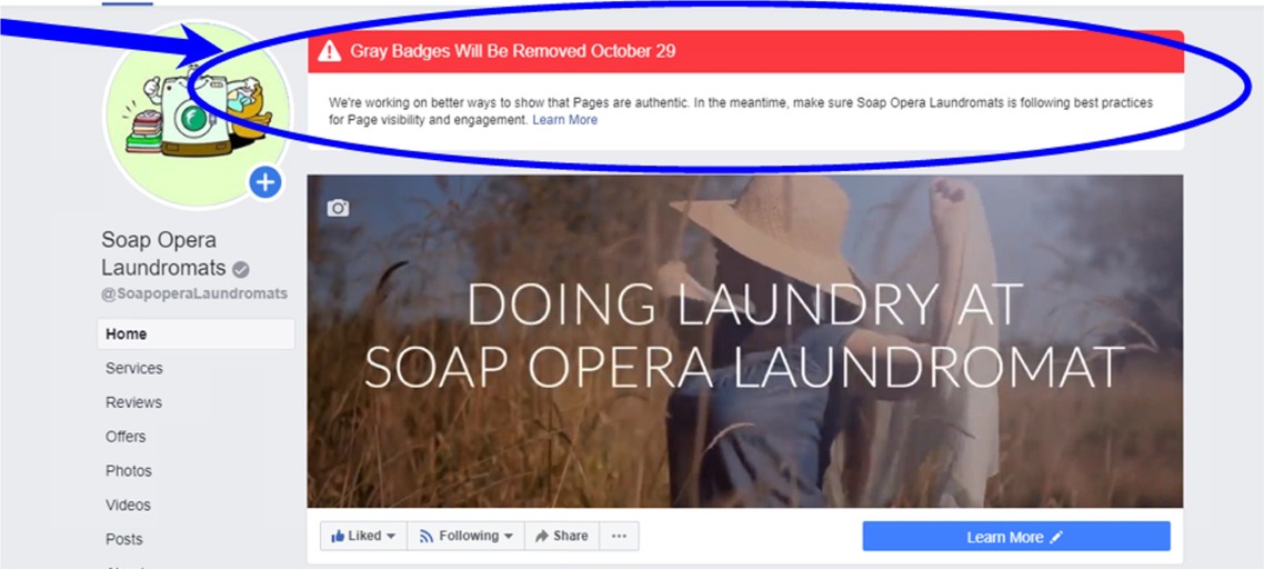 Facebook Removing Gray Verification Badges from Business Pages ...