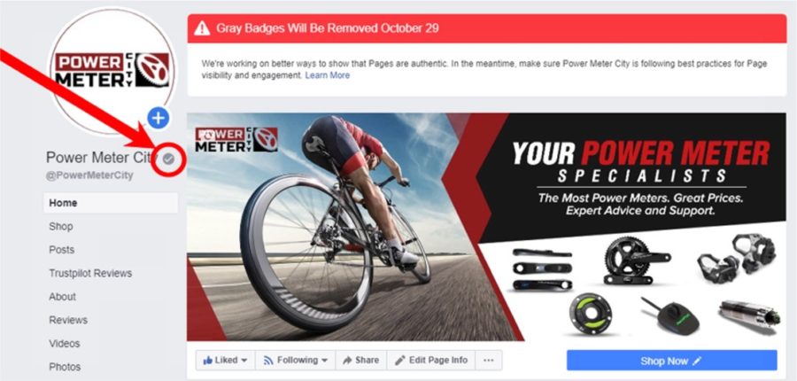Facebook Removing Gray Verification Badges from Business Pages ...