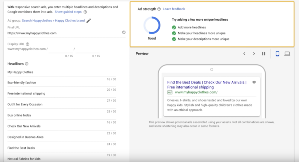Top Tips for Creating Effective Google Responsive Search Ads ...