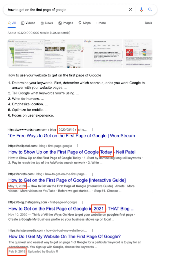 What Fresh Content Really Means to Google (+ How to Create It ...