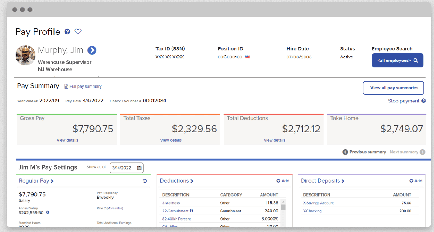 Adp Payroll Screenshots