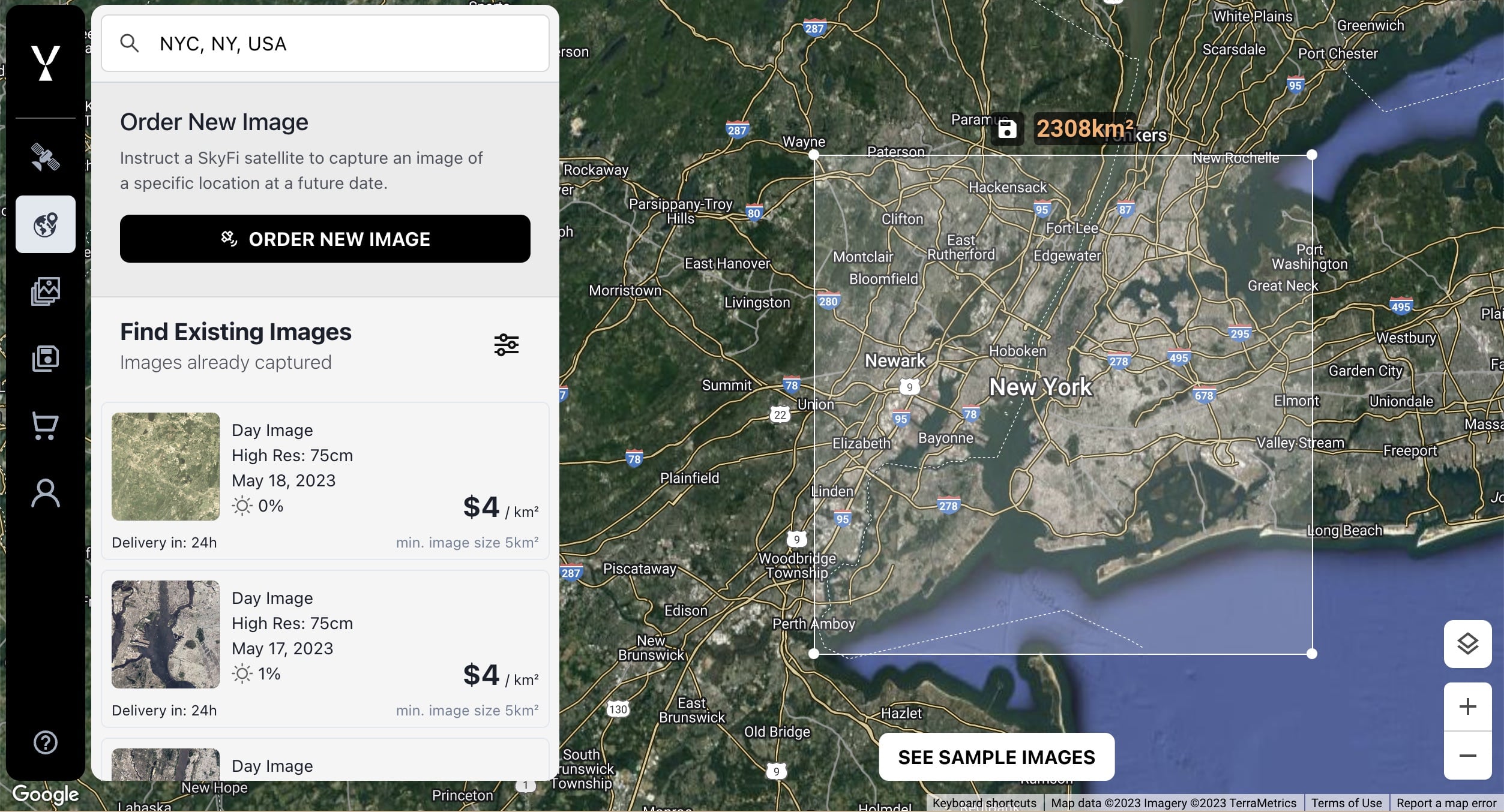 Real Time Satellite Maps